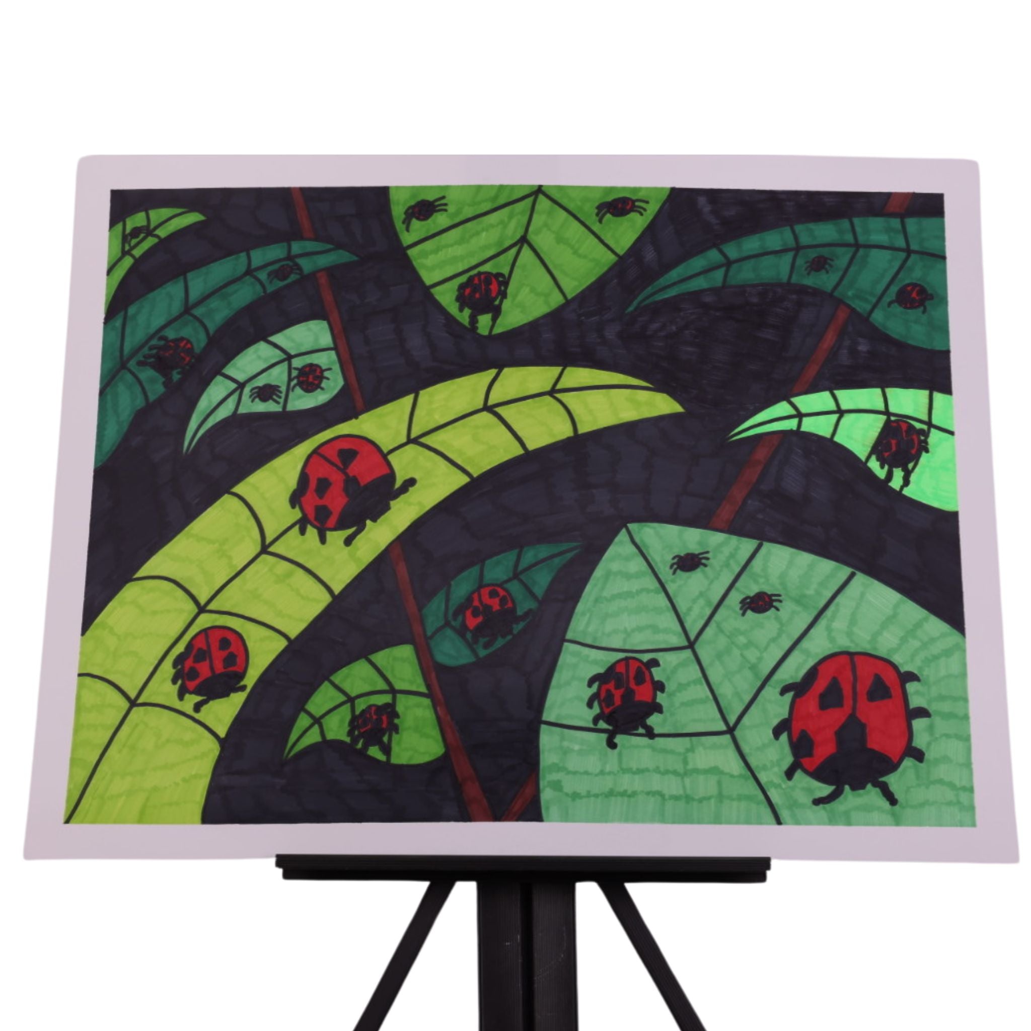 A Lady Bug's Life 18 x 24 Drawing | Artworks Studio