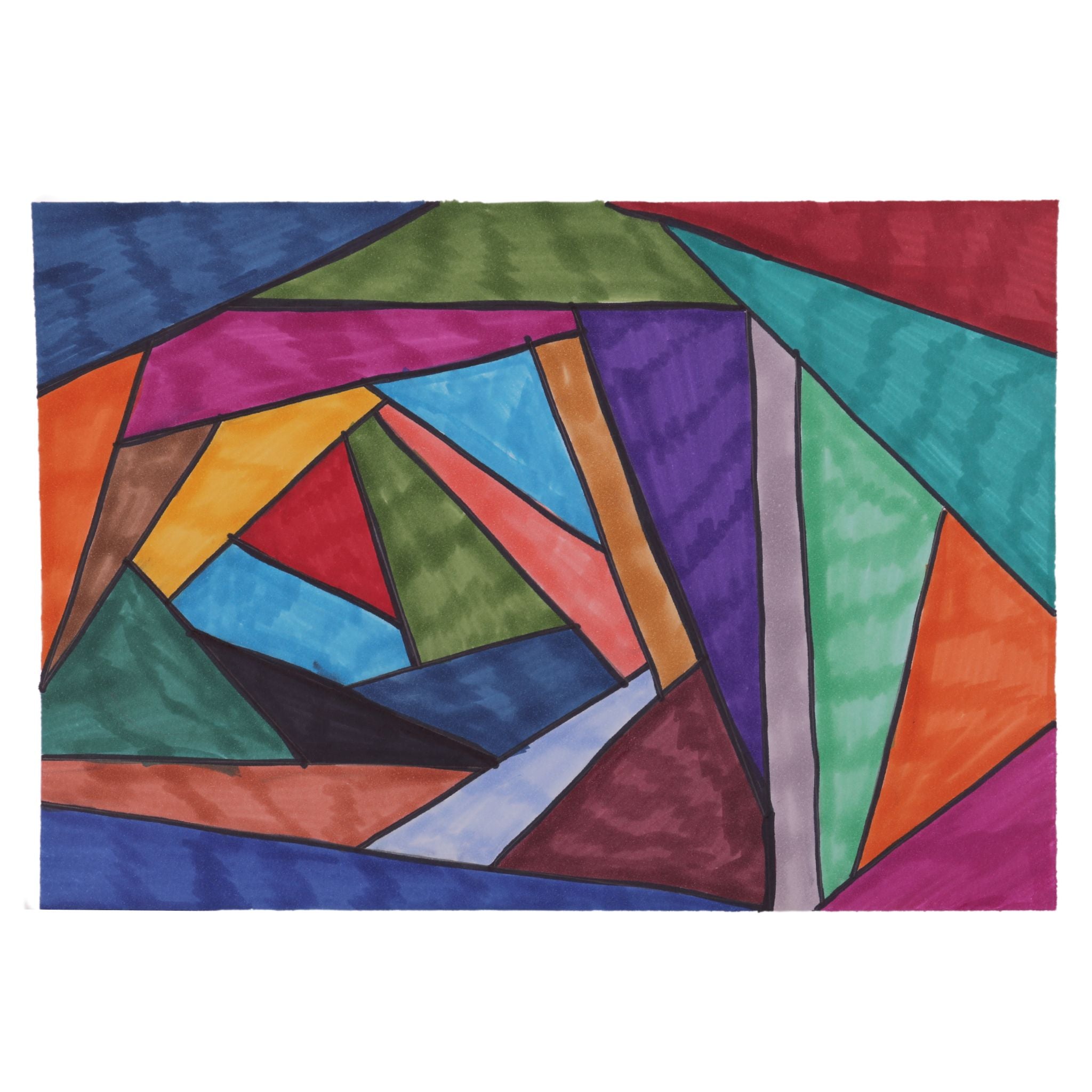 Inner Triangle 12 x 9 Drawing | Artworks Studio